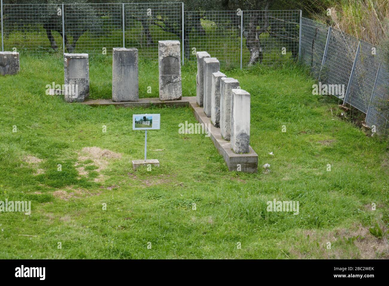 Messene Archaeological Site Stock Photo - Alamy