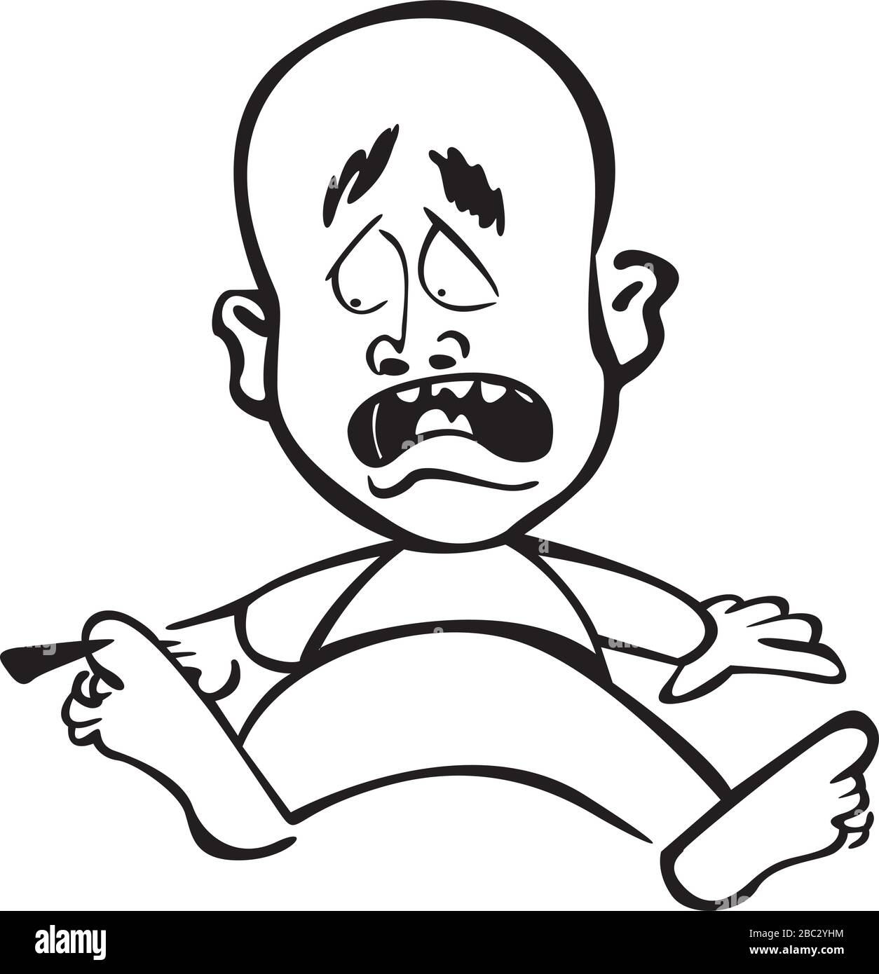 Child disease drawing Stock Vector Images - Alamy
