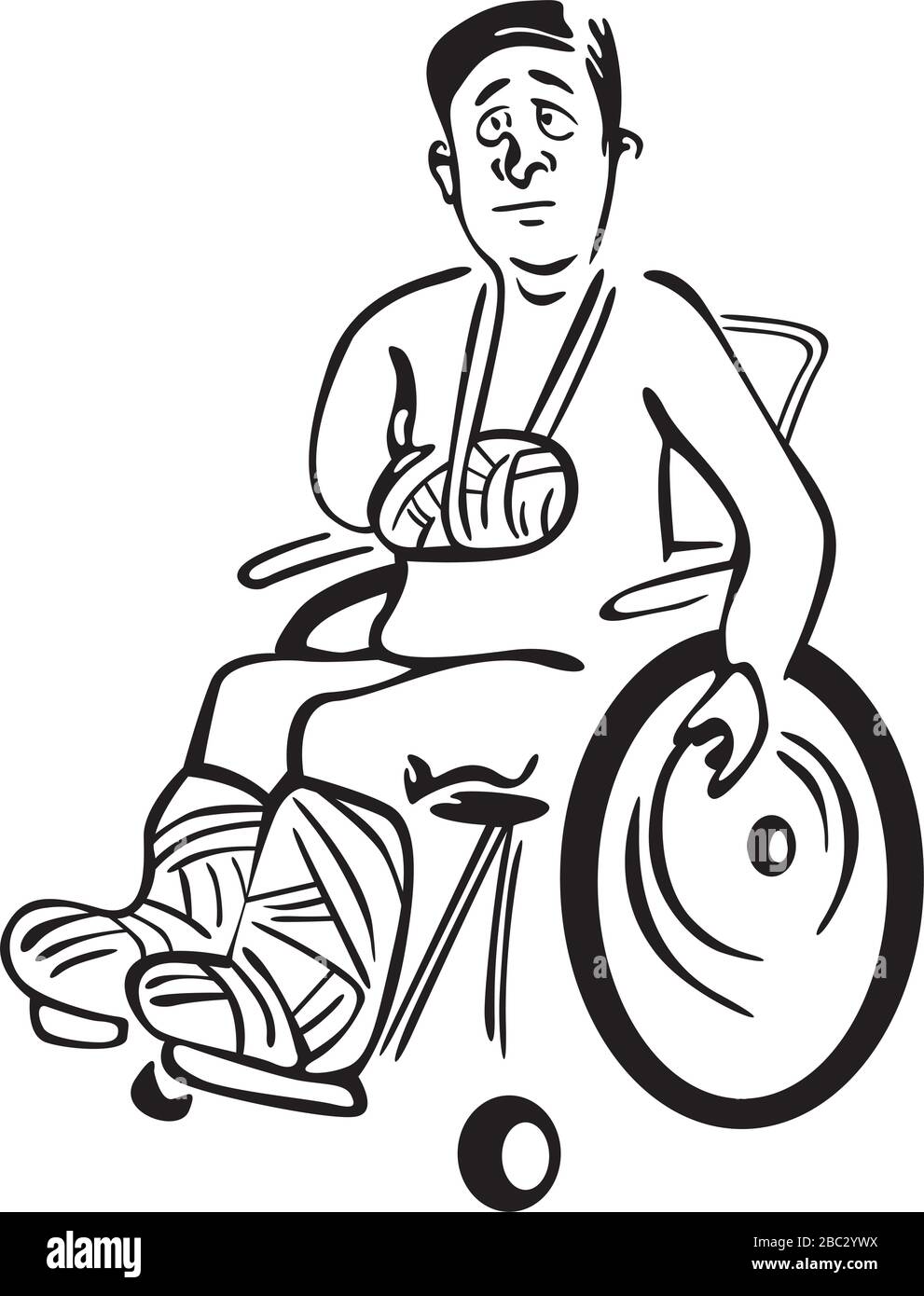 Patient hand in hospital Cut Out Stock Images & Pictures - Alamy