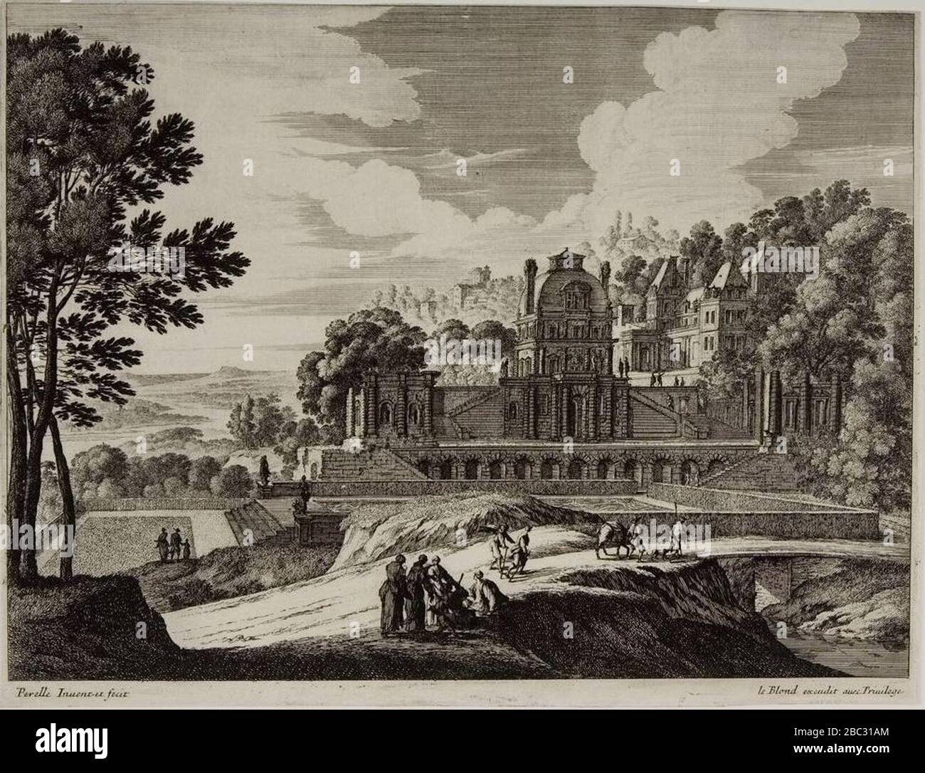 Grotte meudon perelle et le blond Stock Photo - Alamy