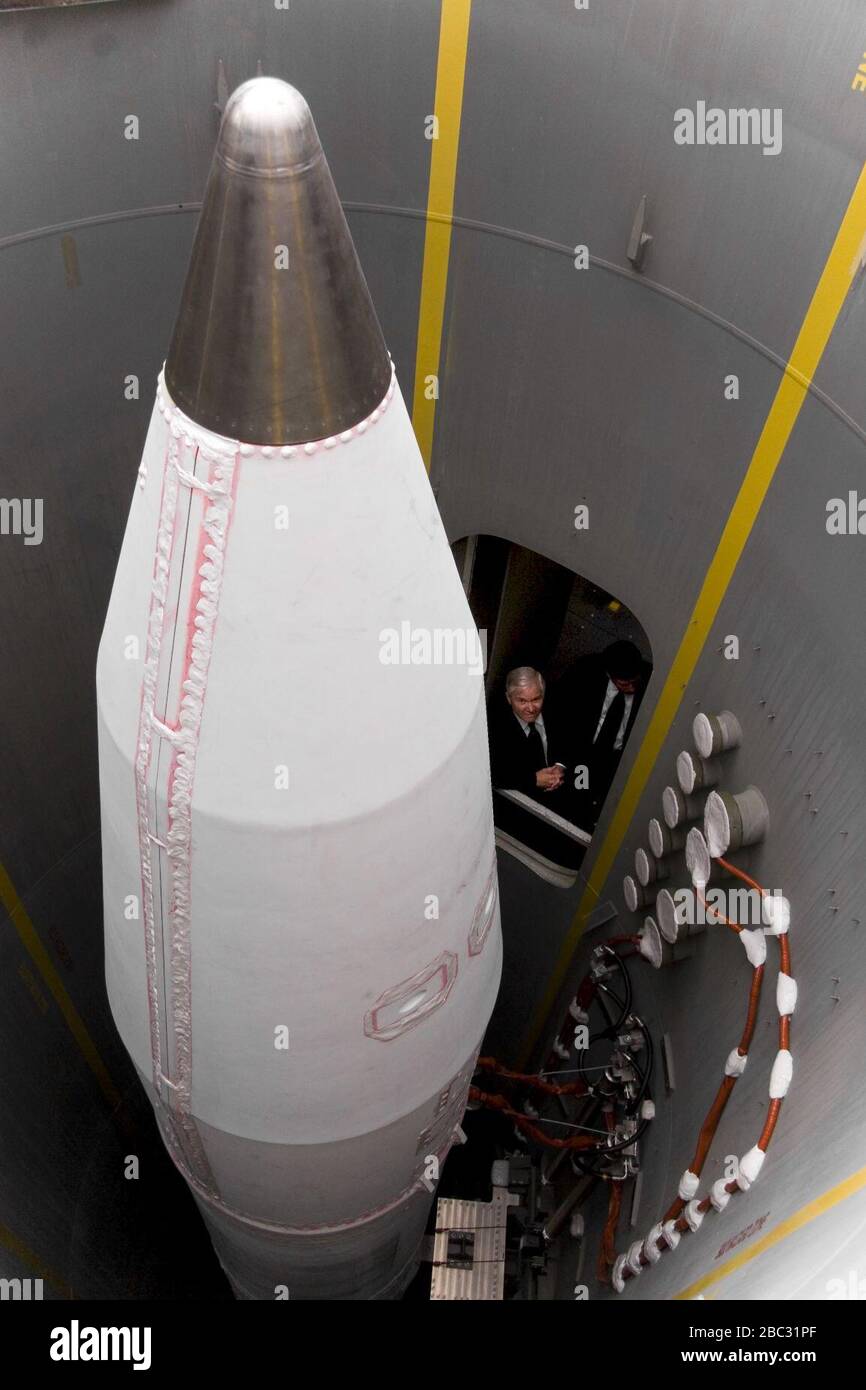 Ground-Based Interceptor Missile Fort Greely 2009 Stock Photo - Alamy