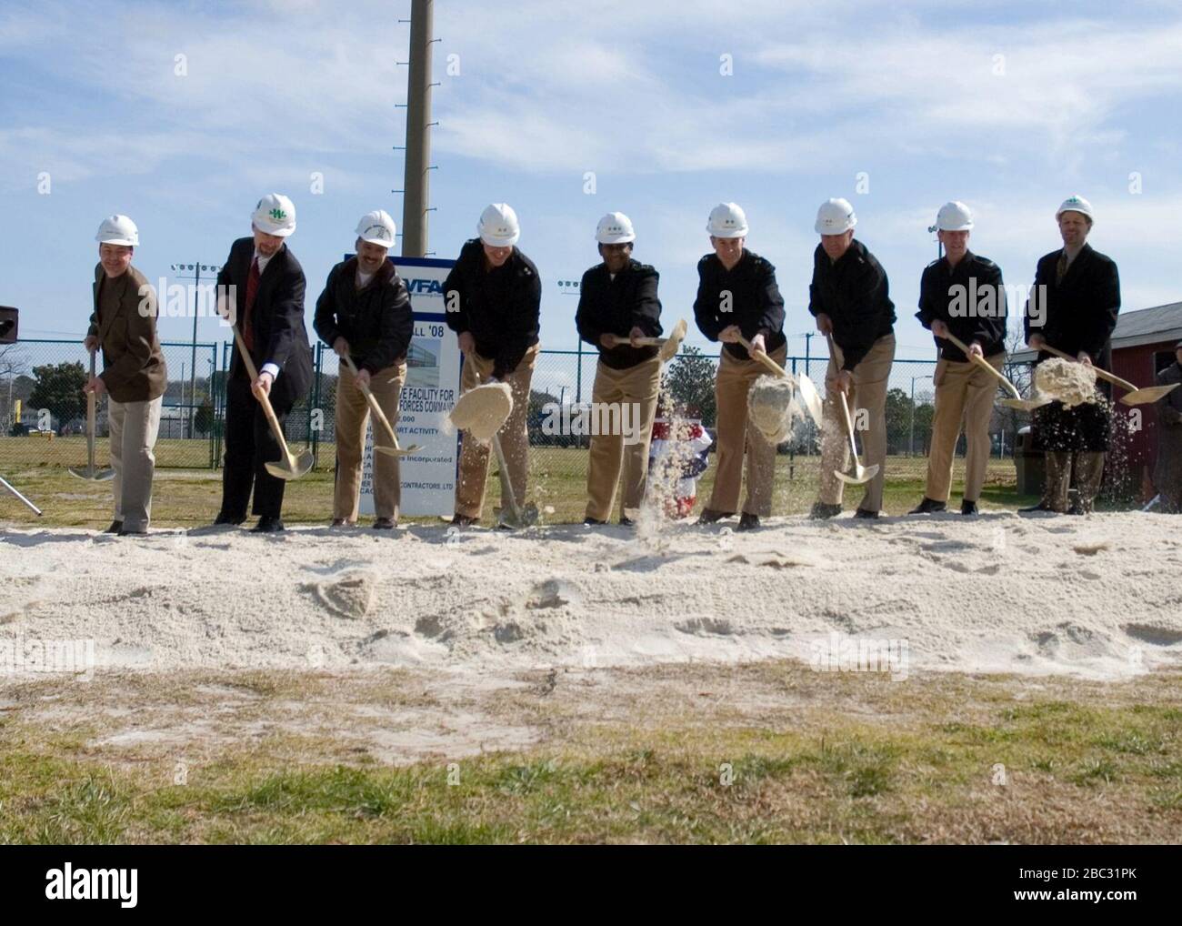 Breaking the ground ceremony hi-res stock photography and images - Alamy