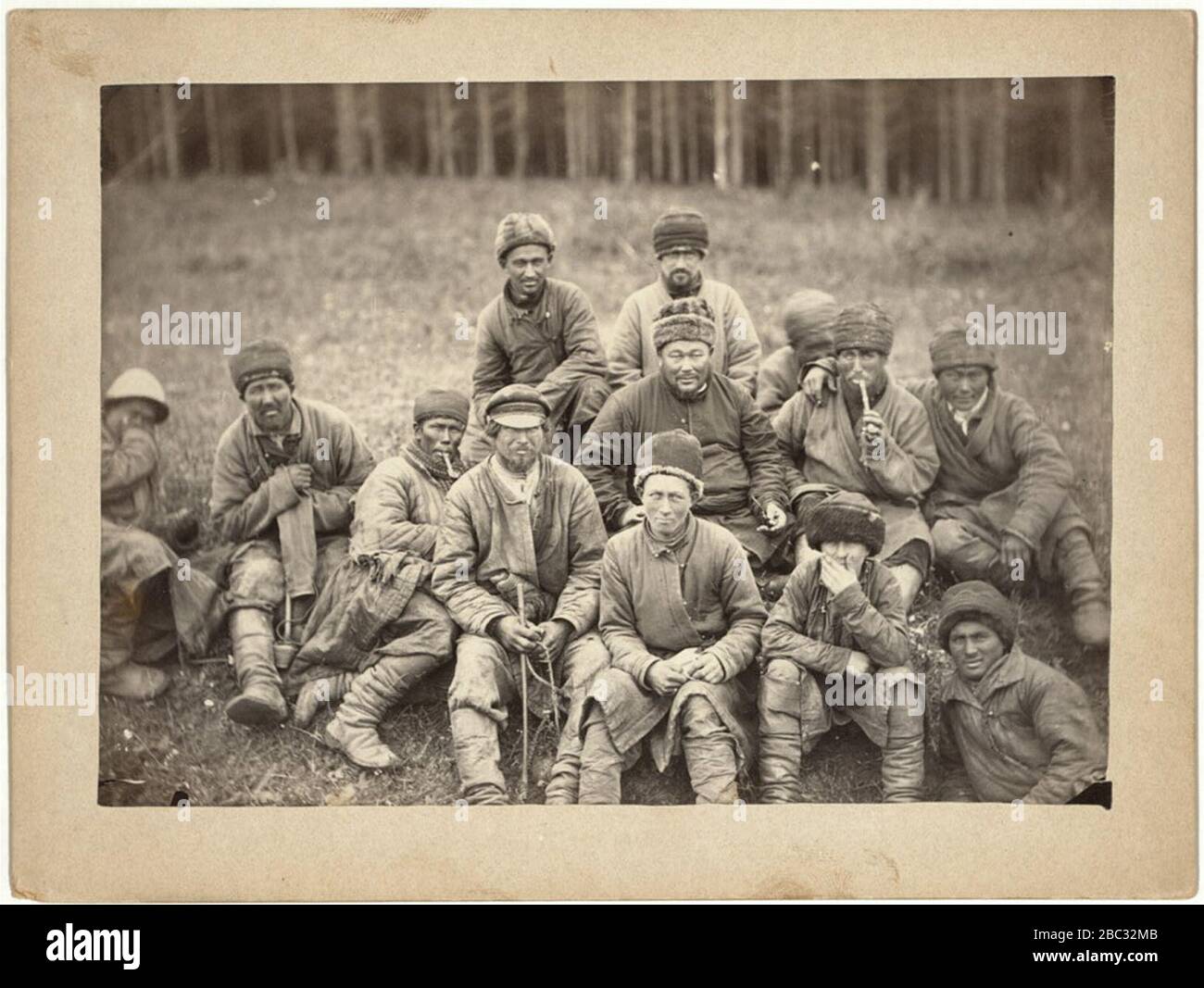 Group of convicts Stock Photo - Alamy