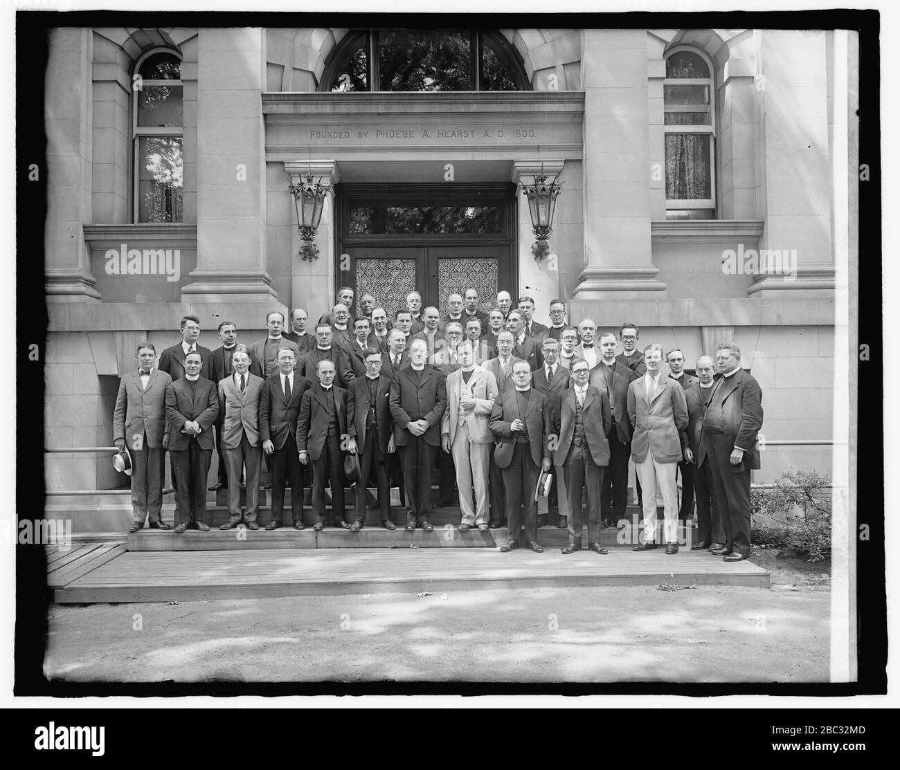 Group of clergymen at National Cathedral, (Washington, D.C Stock Photo ...