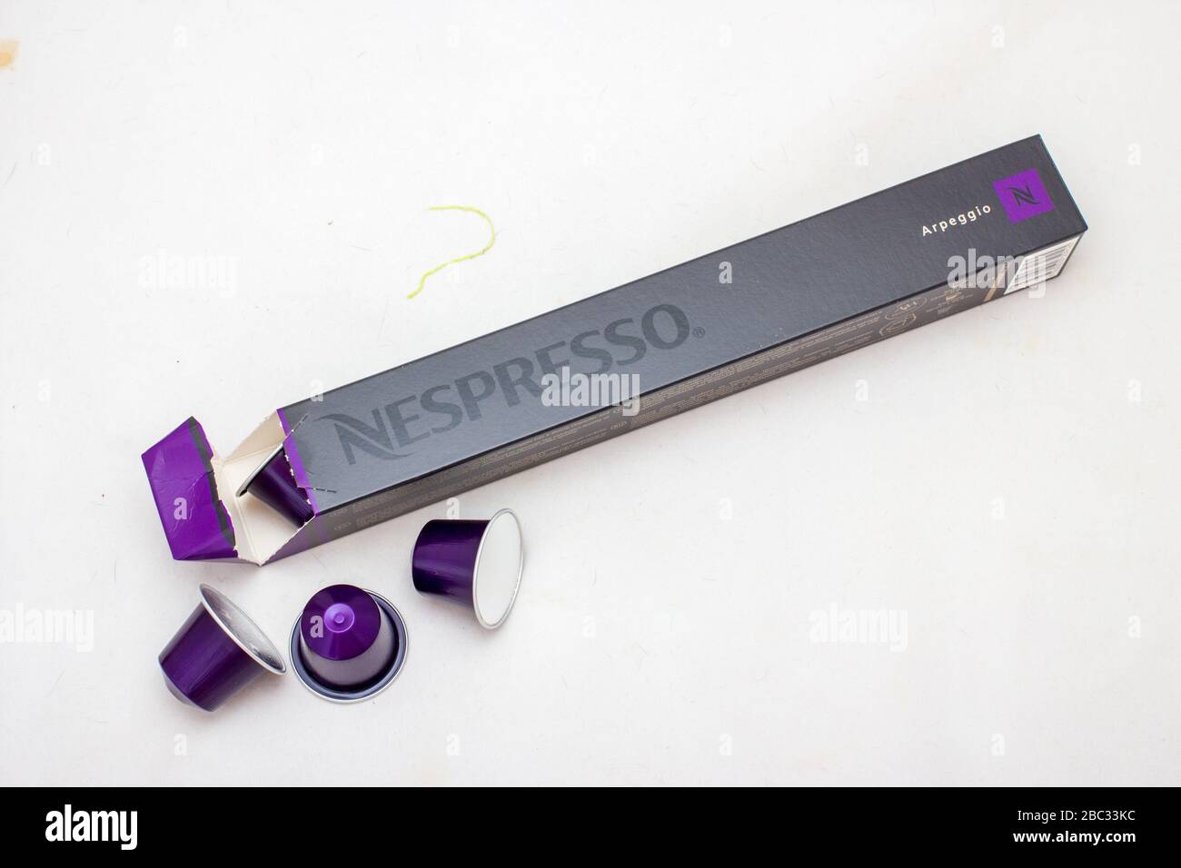 Nespresso coffee capsules hi-res stock photography and images - Alamy