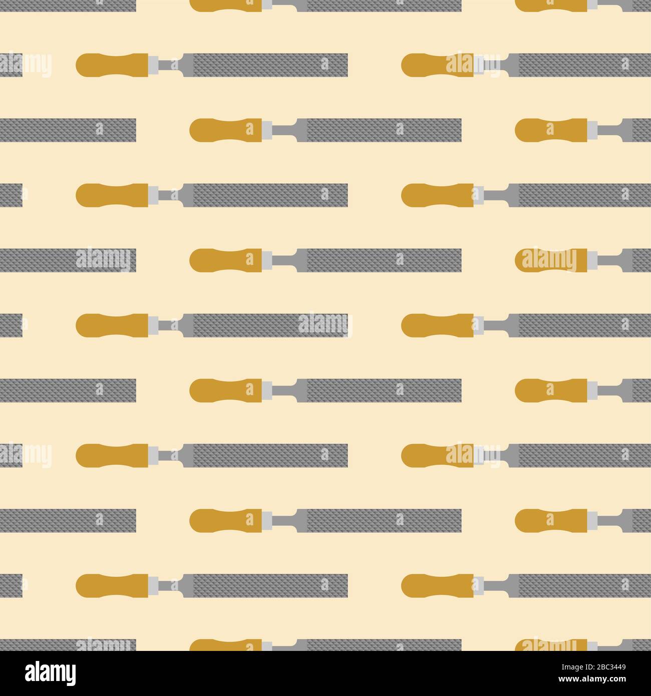 Metal file pattern seamless. Rasp tool background. vector texture Stock ...