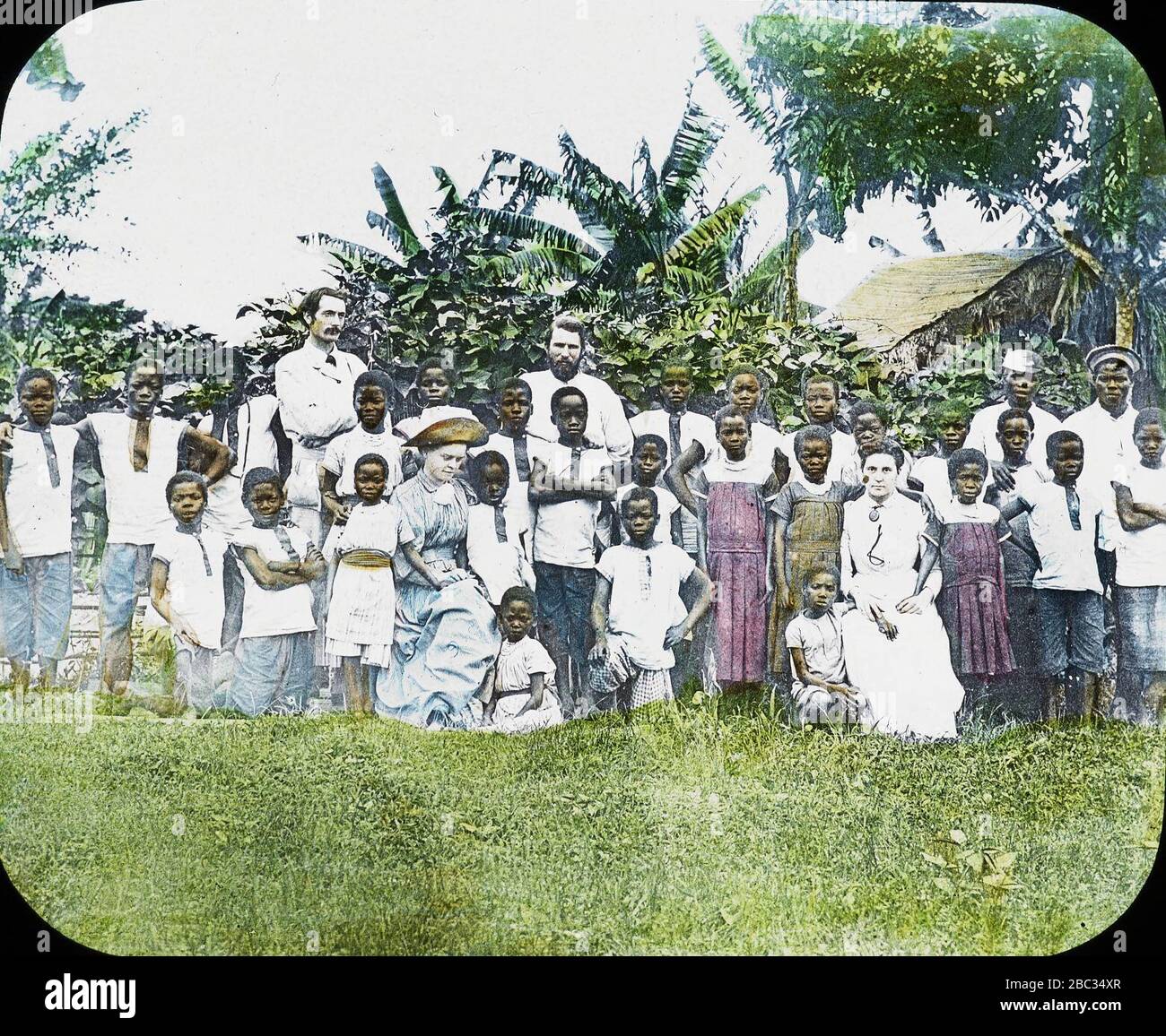Group with John McKittrick, Congo, ca. 1889-1891 (IMP-CSCNWW33-OS12-25 ...