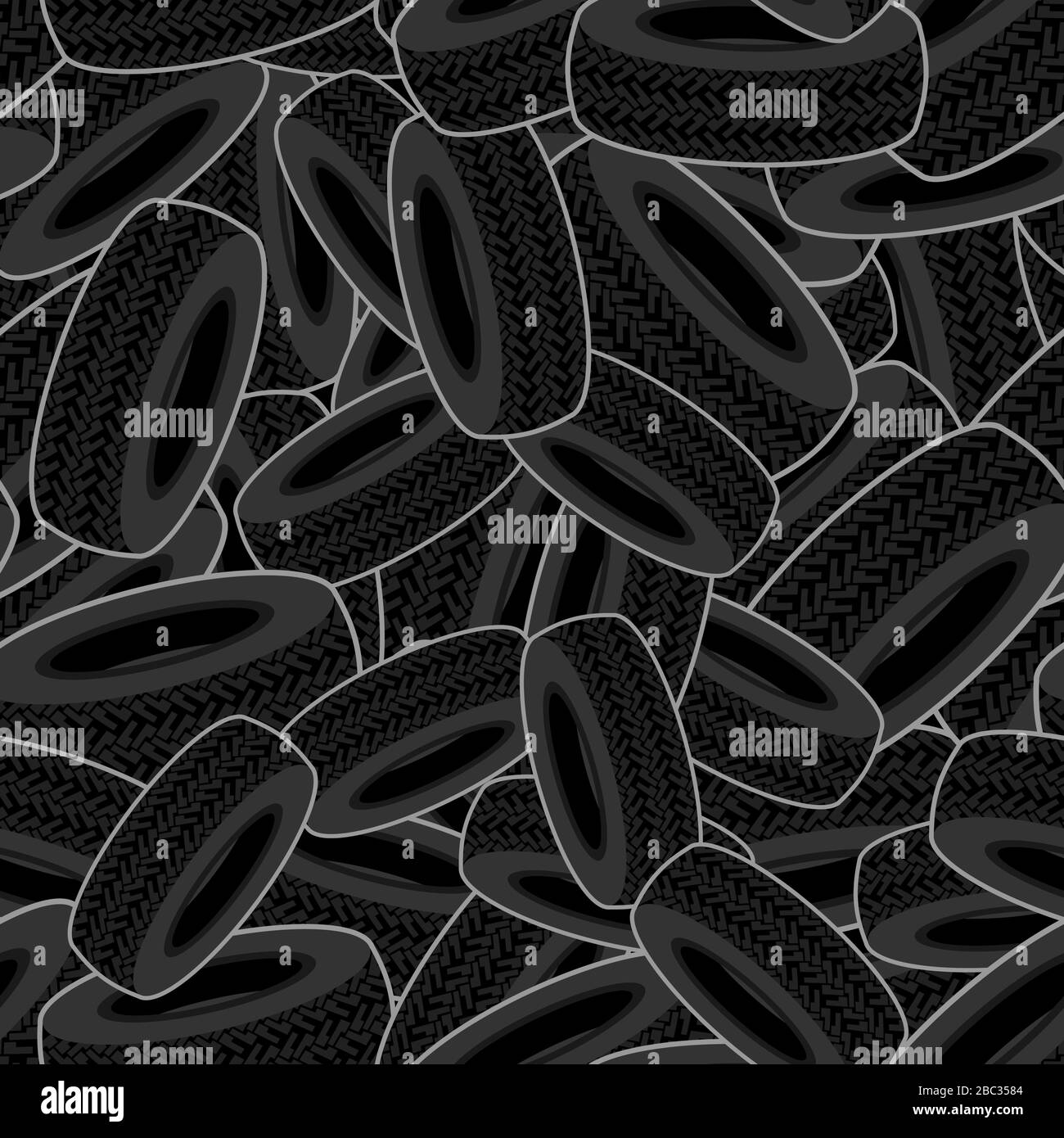 Tire pattern seamless. Car rubber tyre background. vector texture Stock ...