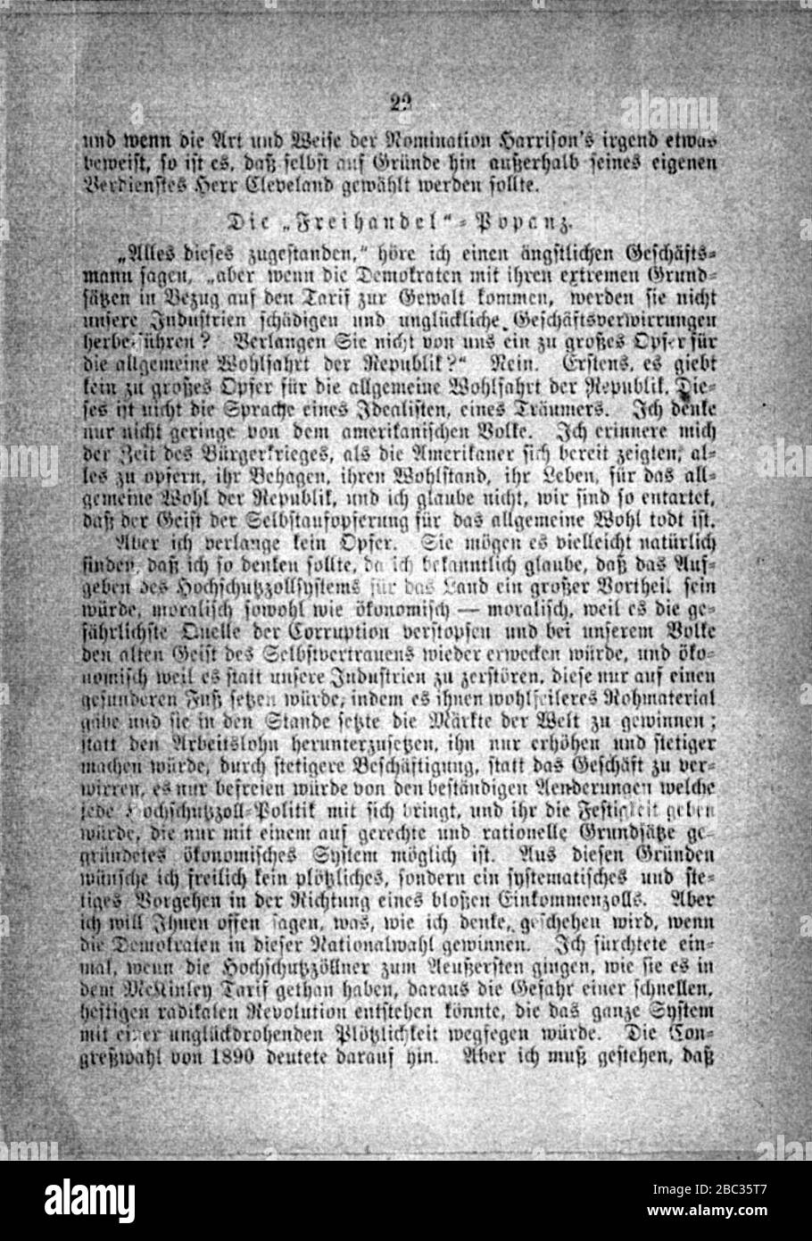 Grover Cleveland 1892 High Resolution Stock Photography and Images - Alamy