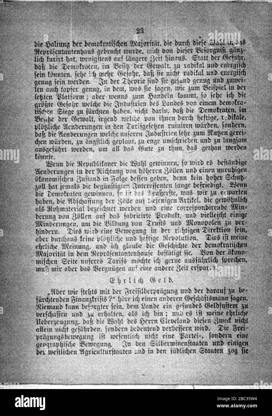 Grover Cleveland 1892 High Resolution Stock Photography and Images - Alamy