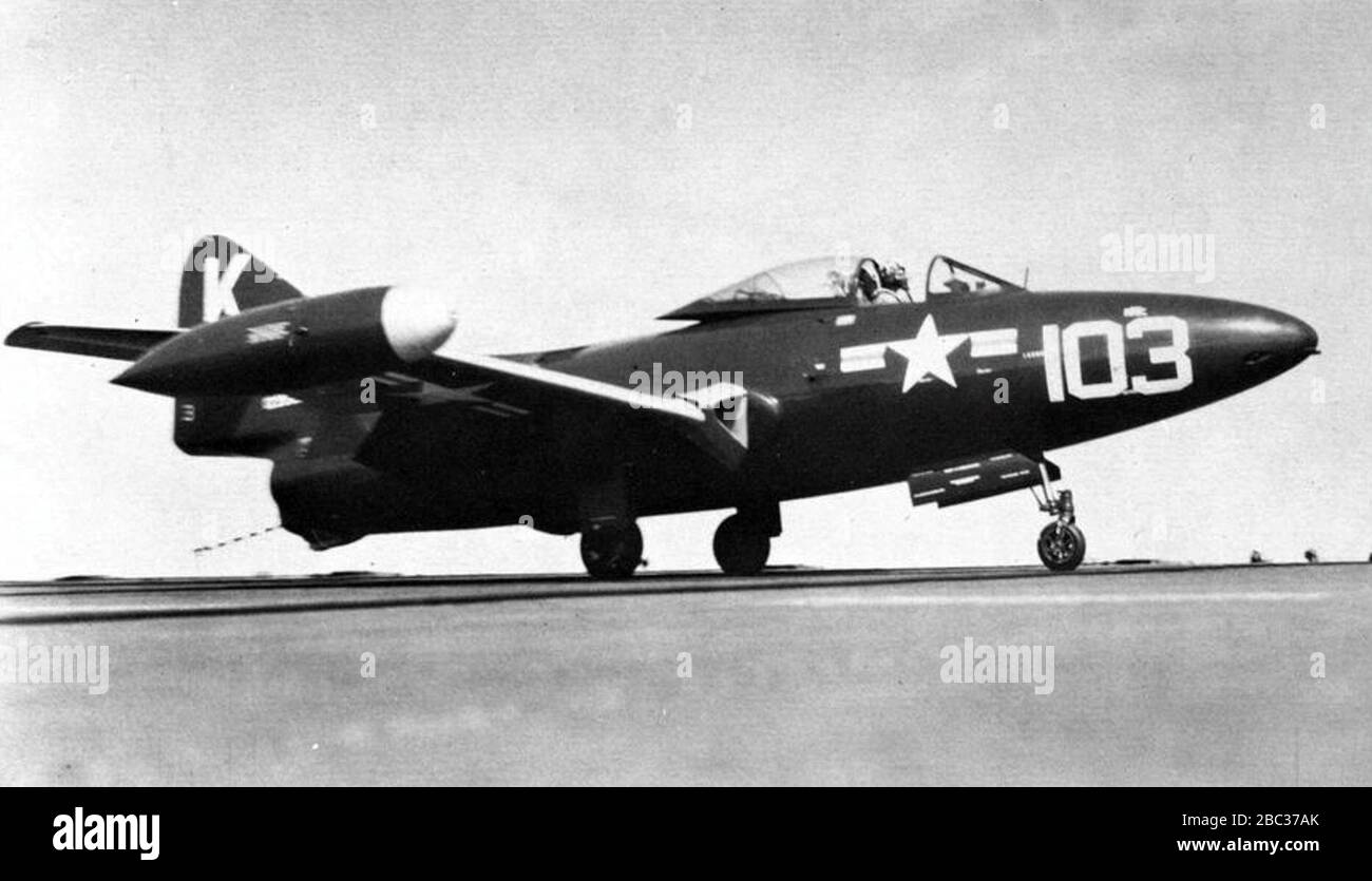 Grumman f9f panther hi-res stock photography and images - Alamy
