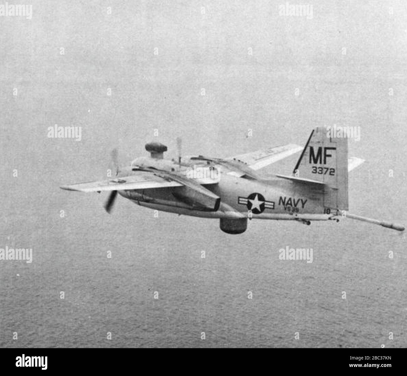 Grumman S2F-2 Tracker of VS-39 in flight, in 1958 Stock Photo - Alamy