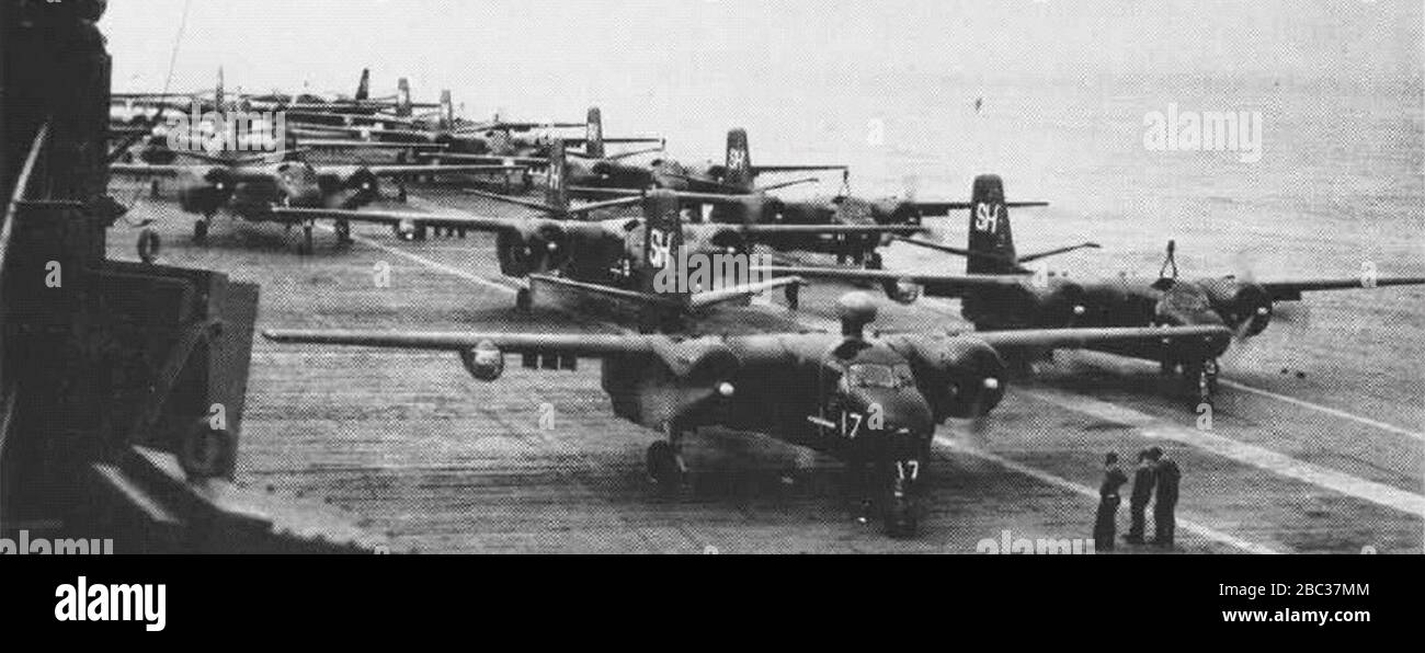 Grumman S2F-1 Trackers of VS-26 aboard USS Antietam (CVS-36), in 1955 ...