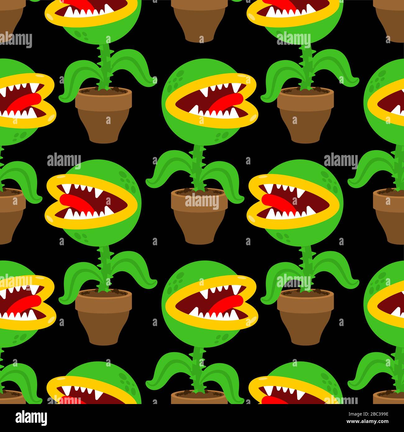 Cartoon venus fly trap hi-res stock photography and images - Alamy