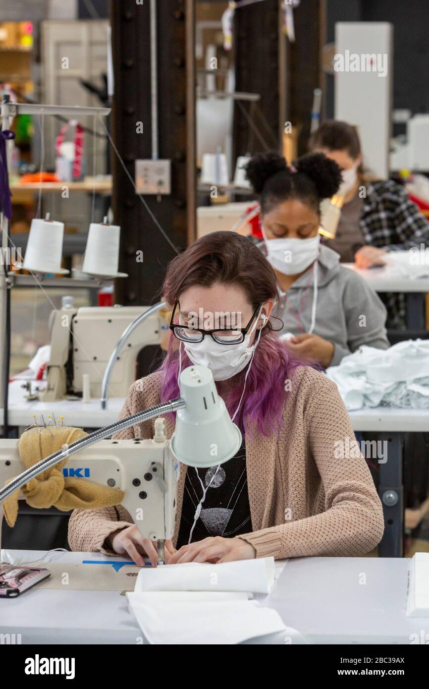 Sewn personal protective equipment hi-res stock photography and images ...