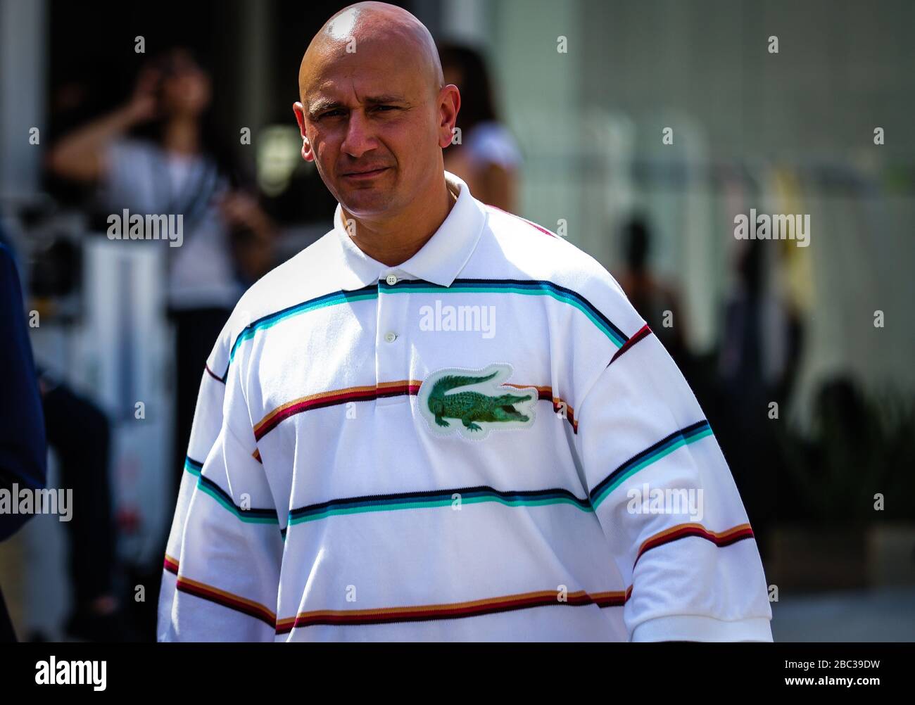FLORENCE, Italy- June 11 2019: Matteo Marucci on the street during the ...