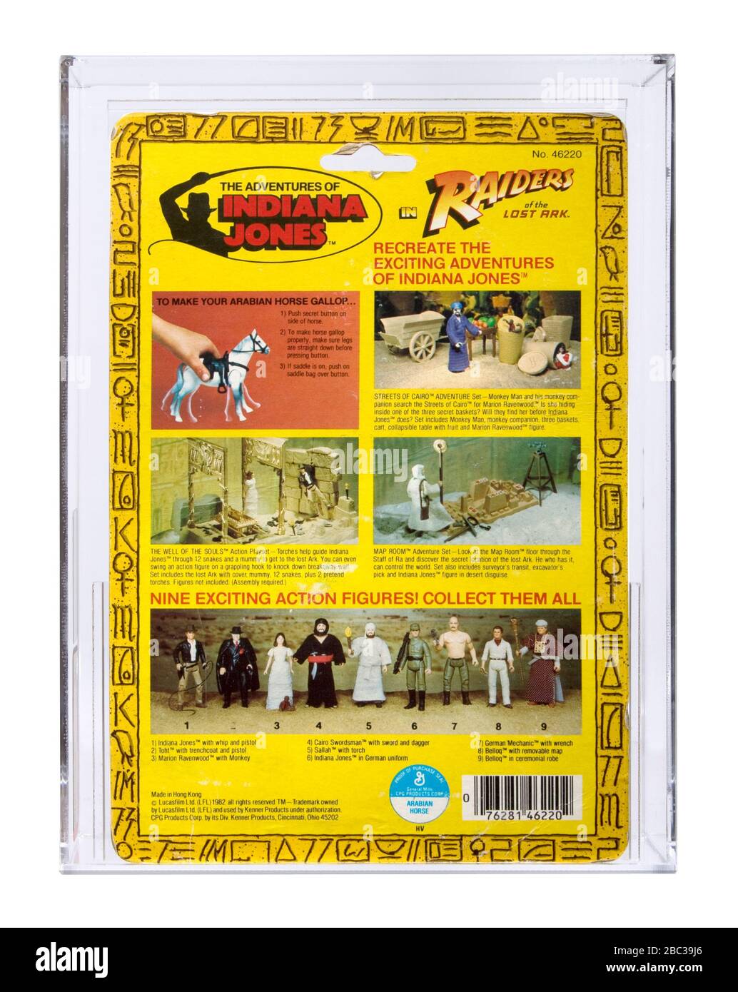 Action Figures Kenner Cairo Swordsman Raiders of the Lost Ark Indiana ...