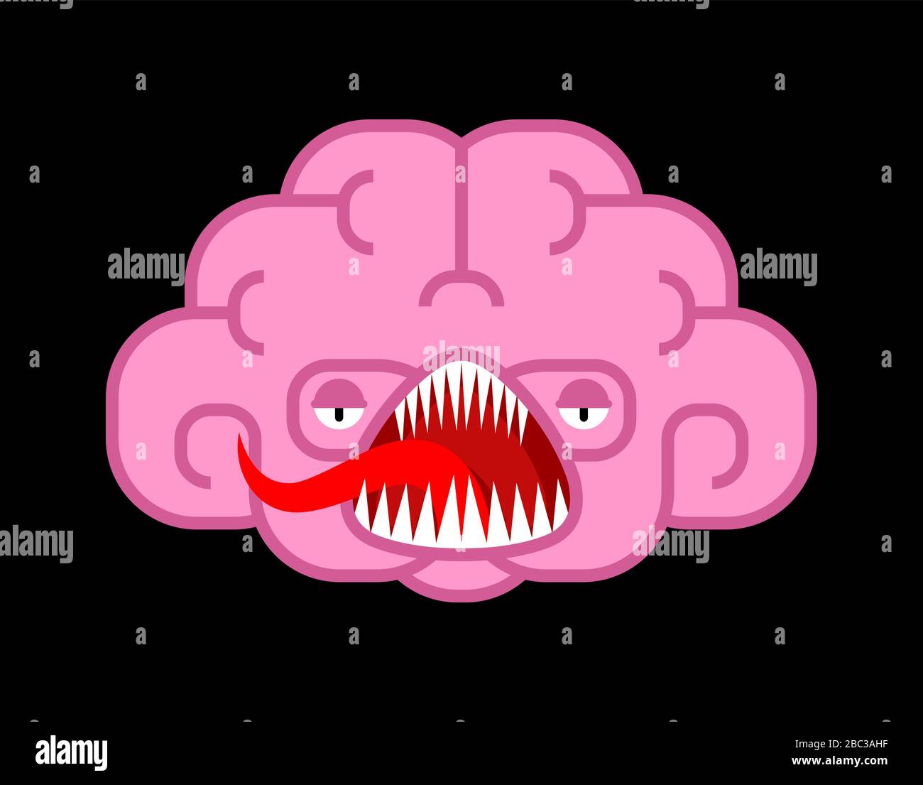 Floating brains Stock Vector Images - Alamy