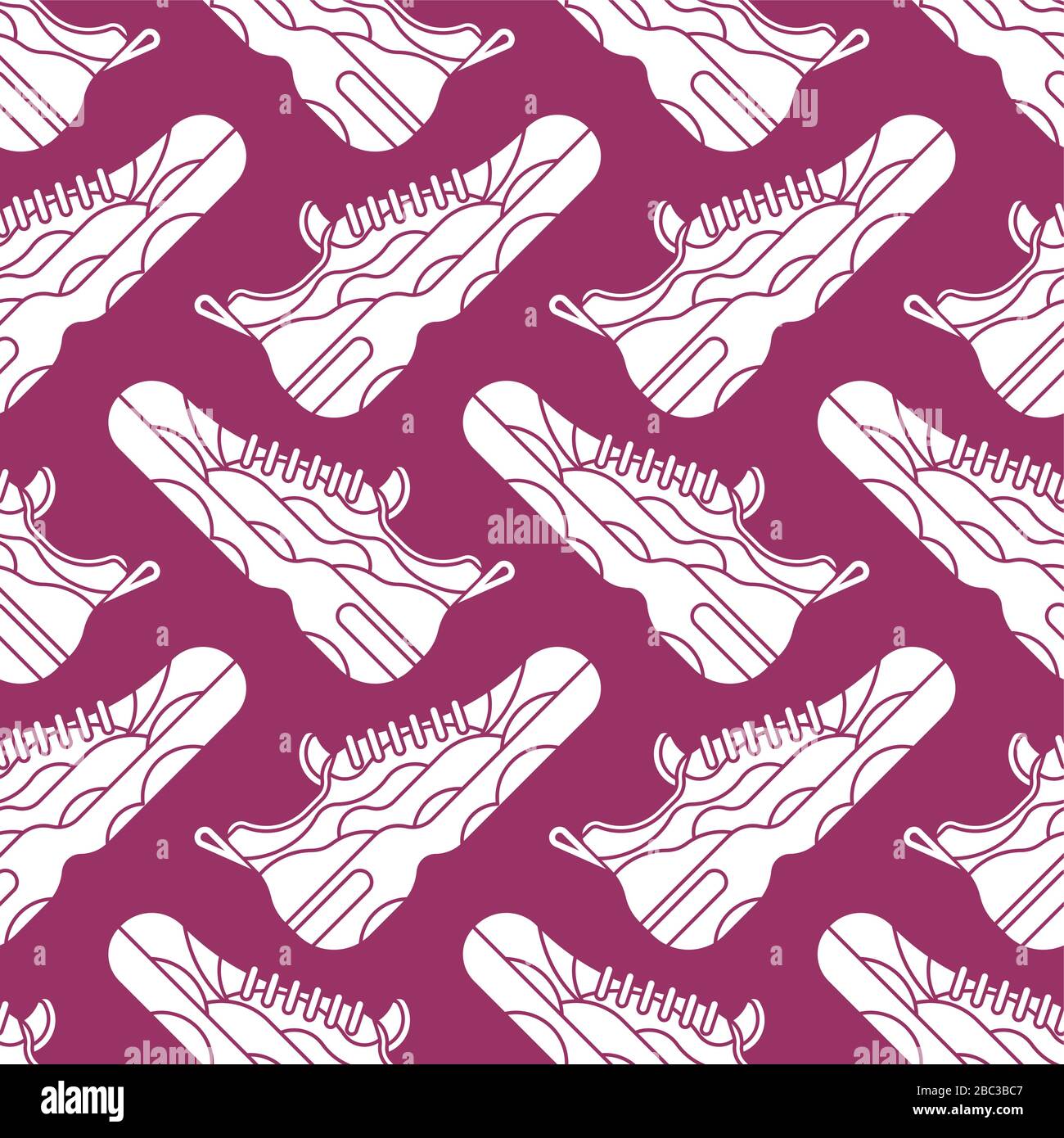 Sneaker pattern seamless. Sneakers background. Sports shoes texture ...