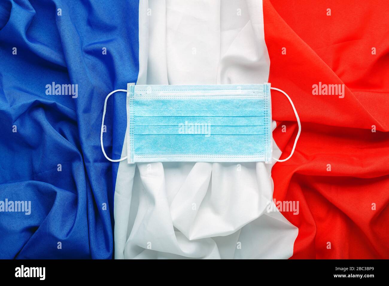 Respirator flag france doctor hi-res stock photography and images - Alamy