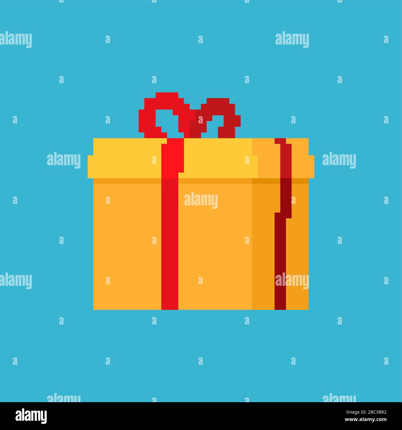 Vector color pixel art toy Stock Vector Images - Alamy