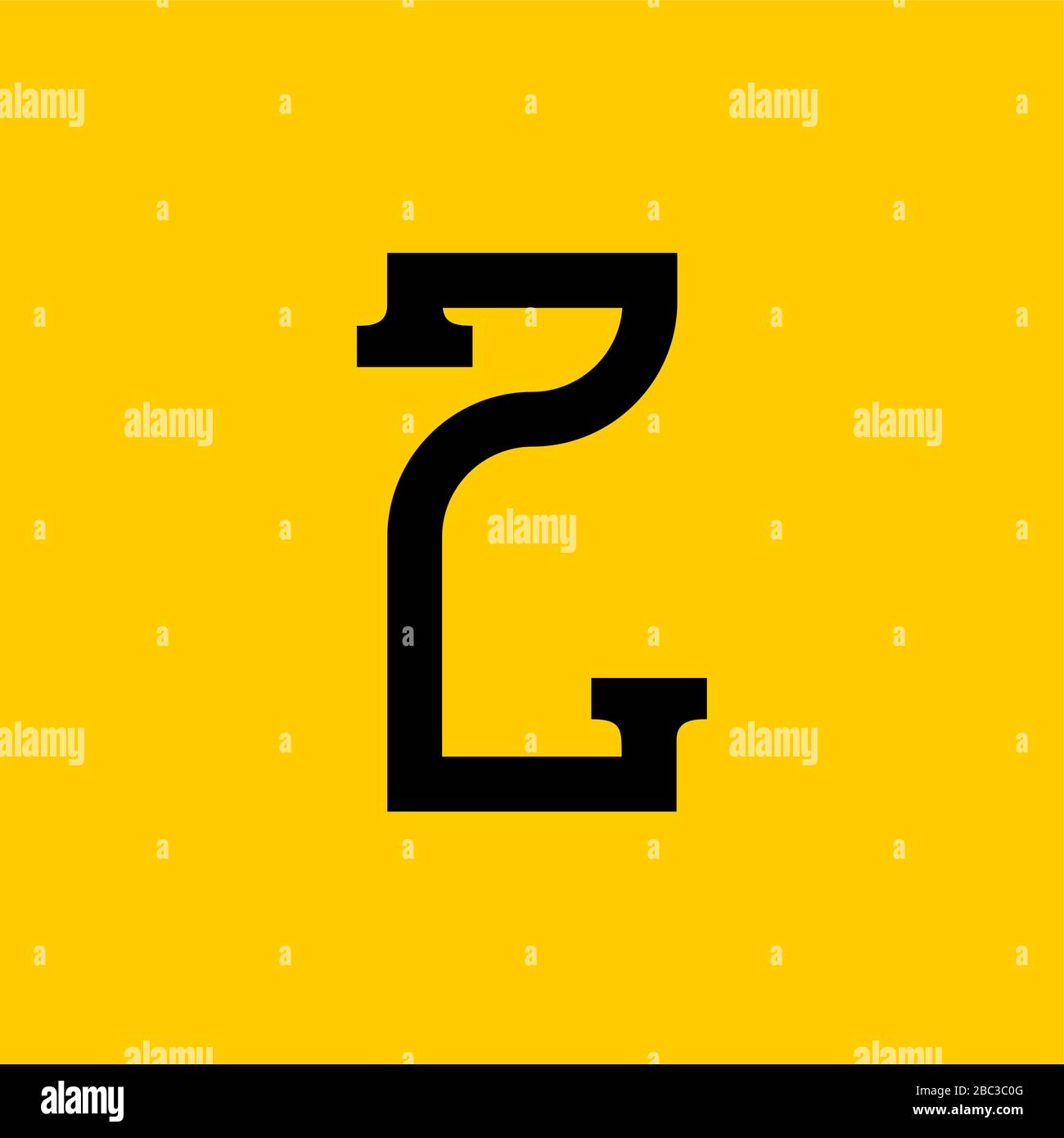 Z letter old Russian font. National Folk alphabet Russia. Retro ABC ...