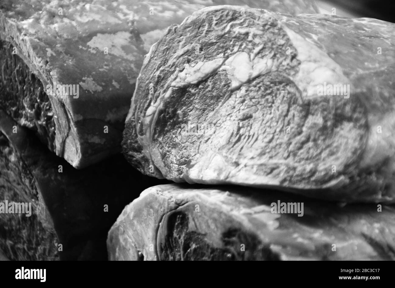 Top view table meat Black and White Stock Photos & Images - Alamy