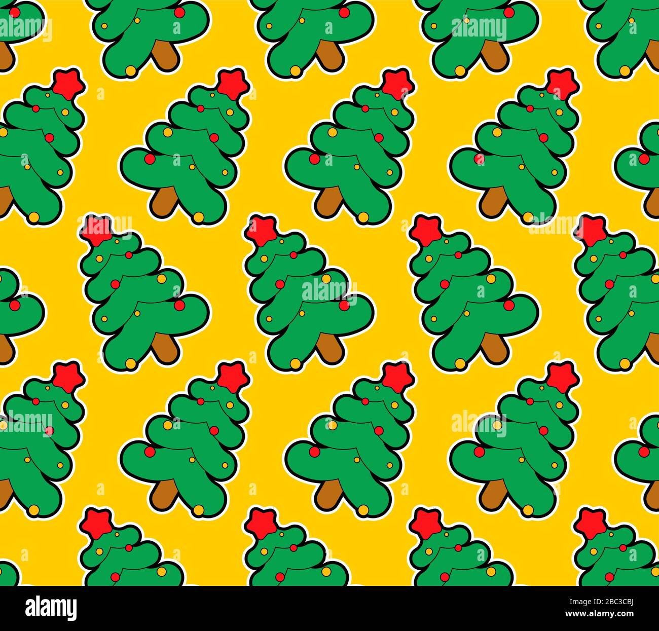 Christmas tree pattern seamless. Christmas background. Xmas texture ...