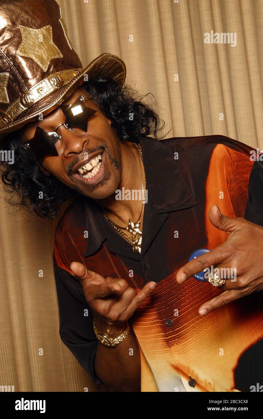 Bootsy Collins photographed in Philadelphia, PA. April 27, 2004. The P ...