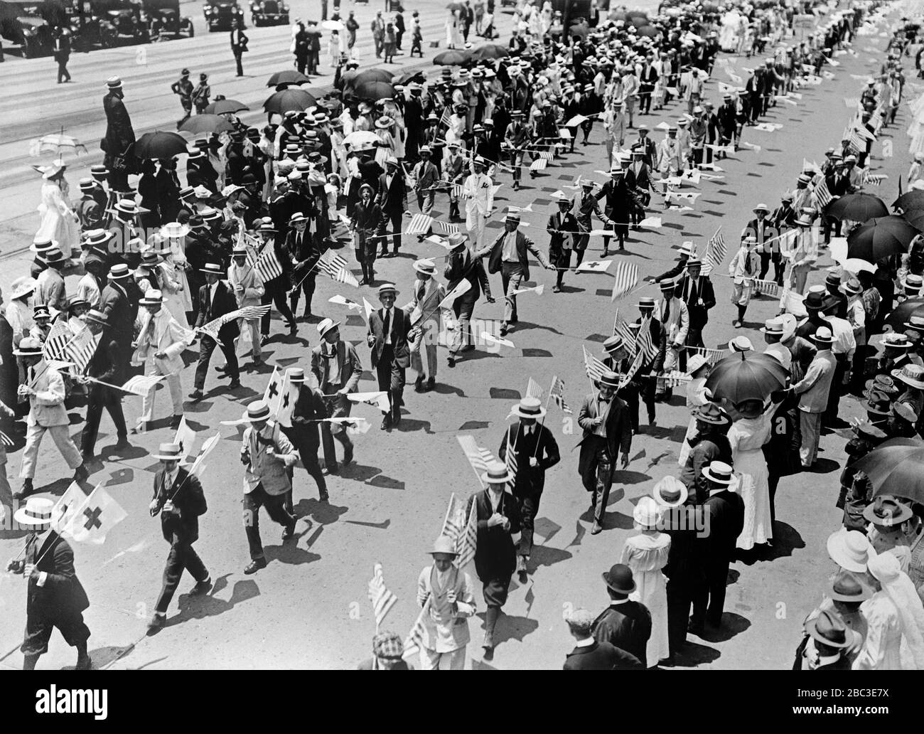 Men and Boys Marching, Gulf Division, New Orleans, Louisiana, USA ...
