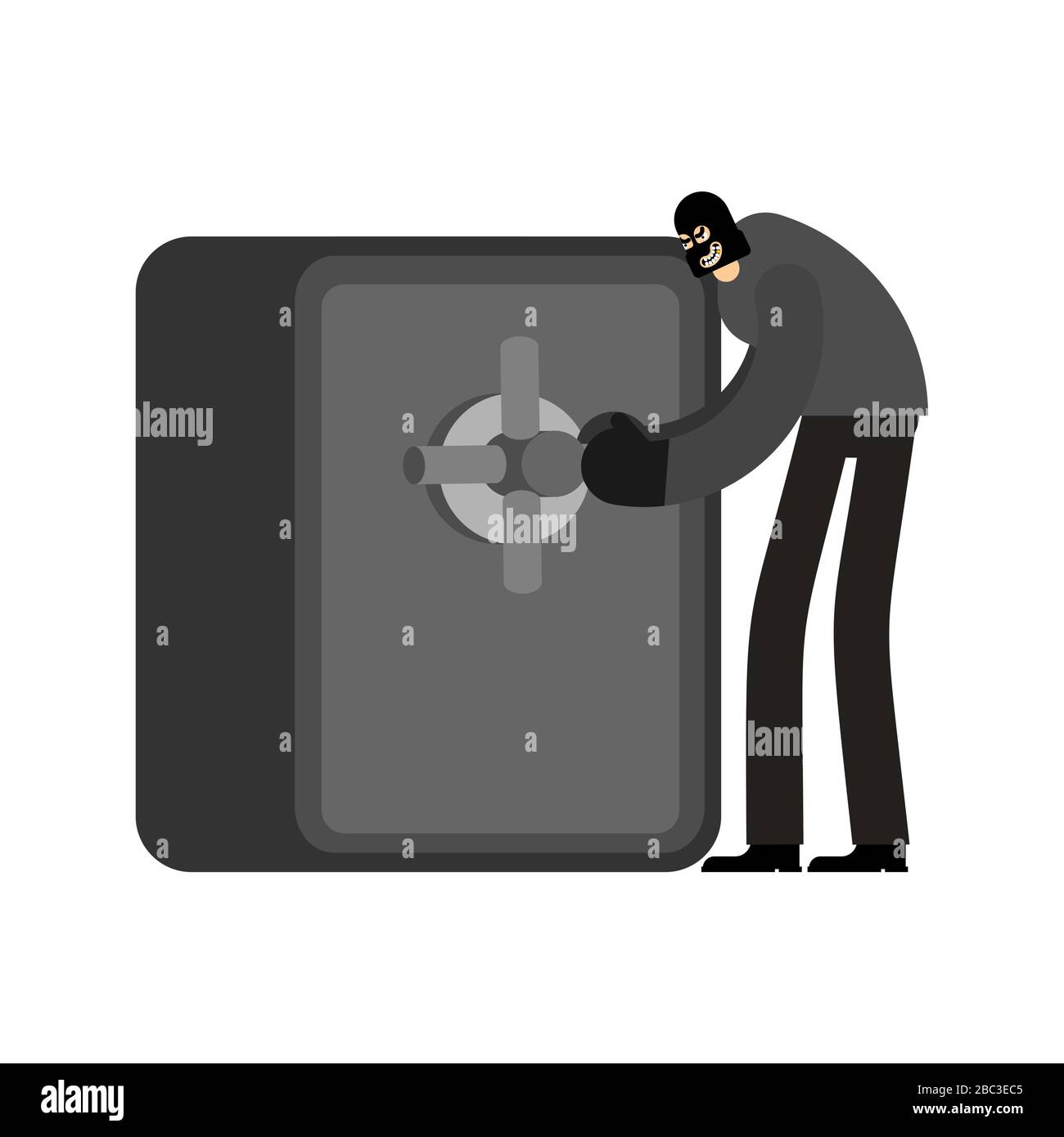 Open Safe Vector