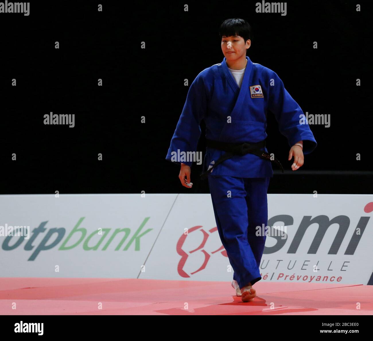 Paris, France - 09th Feb, 2020: Mami Umeki for Japan against Jeongyun ...