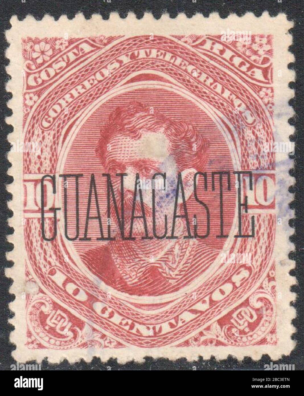 Guanacaste 1889 Sc67 Stock Photo - Alamy
