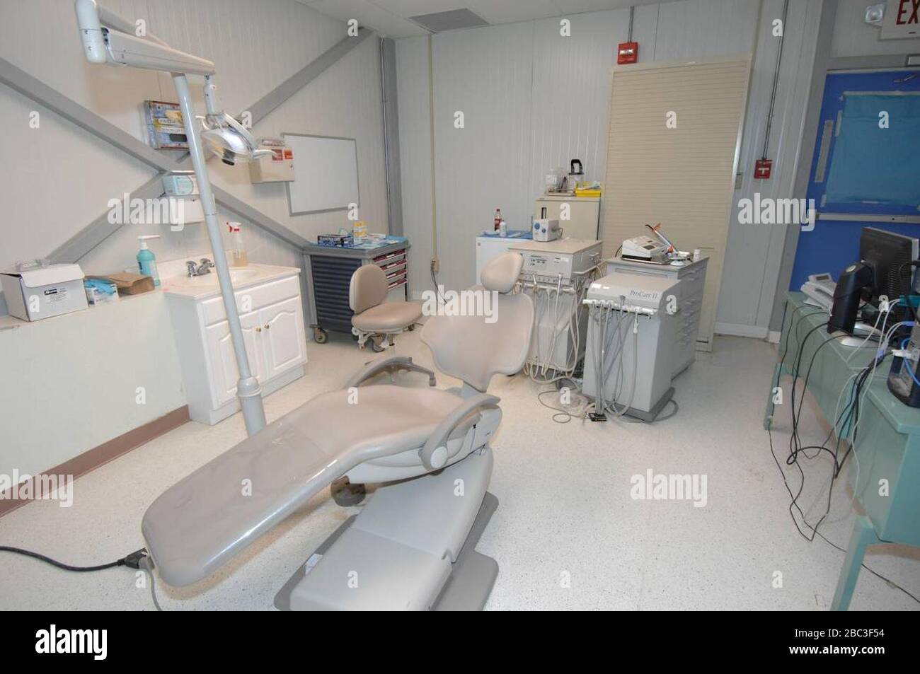 Guantanamo captive dental clinic -c Stock Photo - Alamy