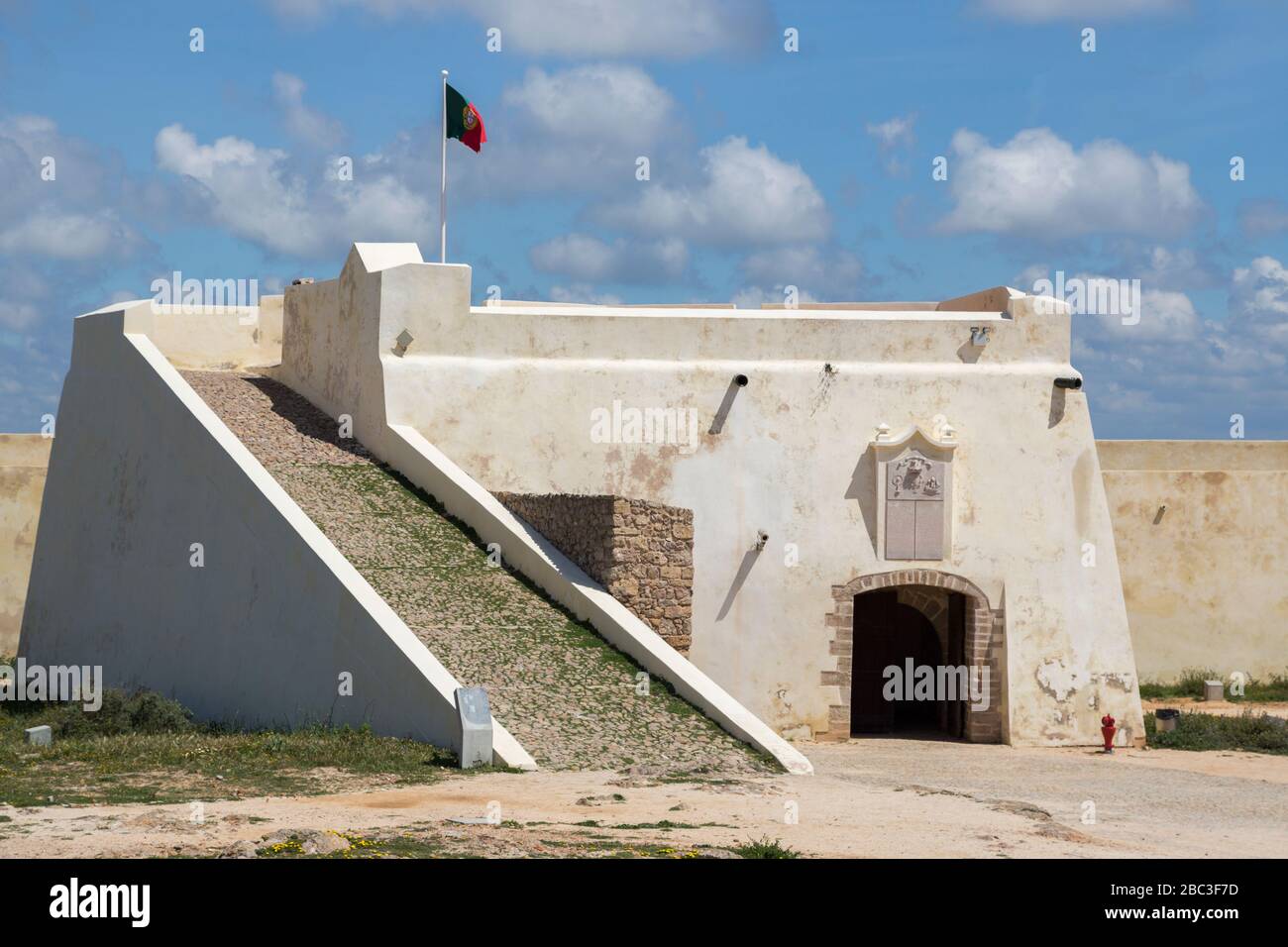 Central fortified tower, Fortaleza de Sagres, Fort of Henry the ...