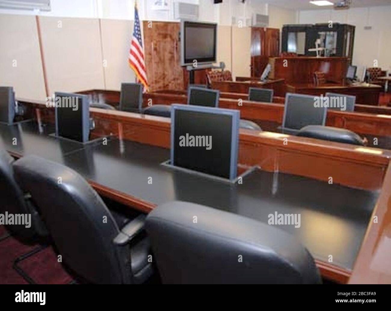 Guantanamo court room Stock Photo - Alamy