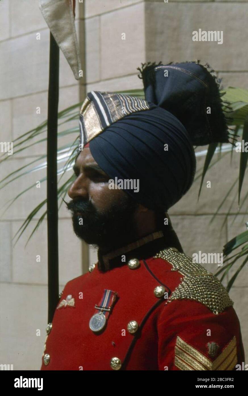 Guard at the residence of President Rajendra Prasad Stock Photo - Alamy