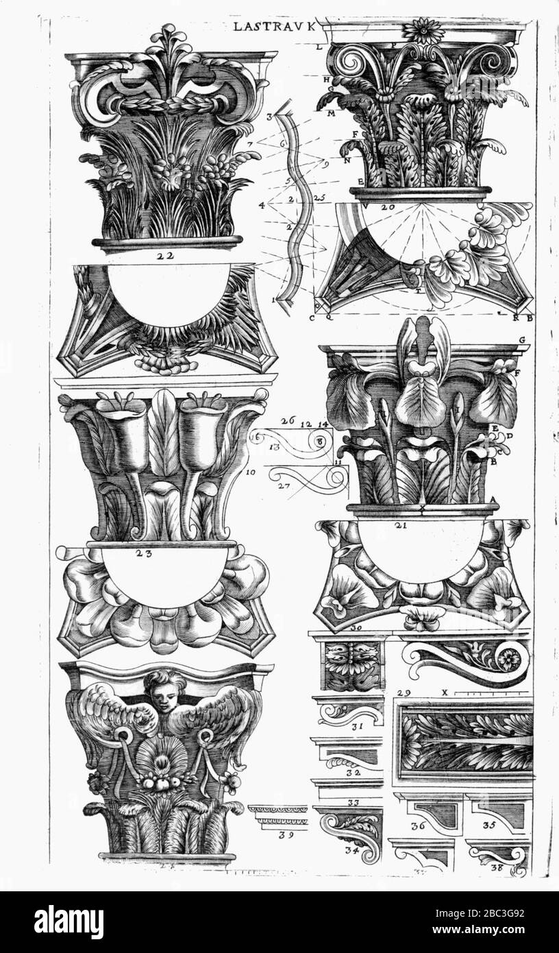 Guarini - Dissegni d'architettura civile et ecclesiastica 0018 Stock ...