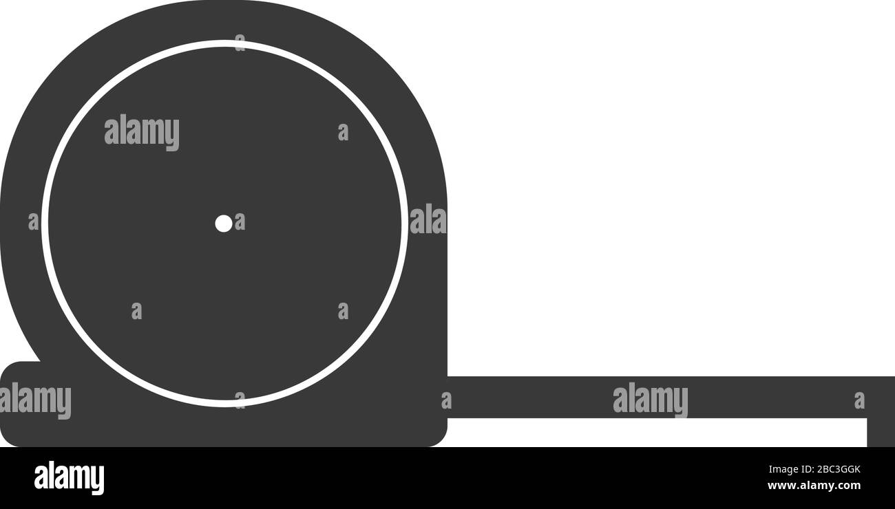 Tape measure icon vector isolated Stock Vector Image & Art - Alamy
