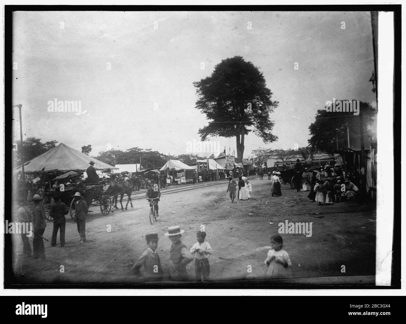 Guatemala. Plaza of Jocotenango Stock Photo - Alamy