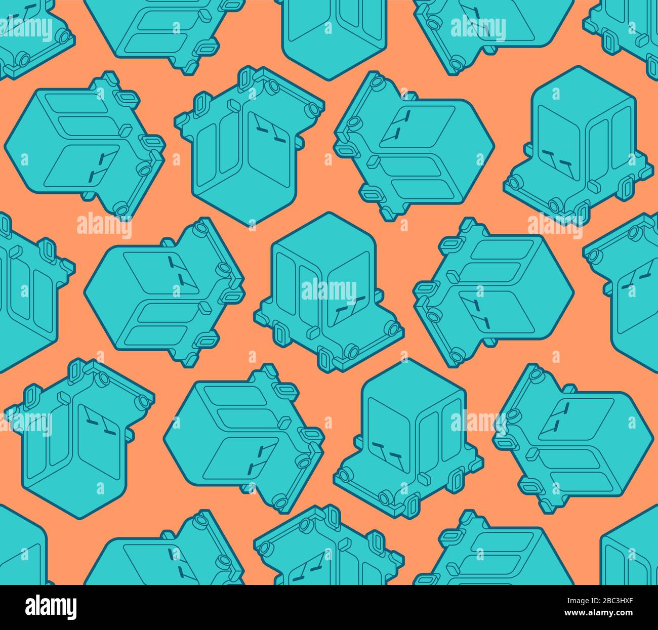 Cartoon car toy pattern seamless. Auto plaything background. Baby ...