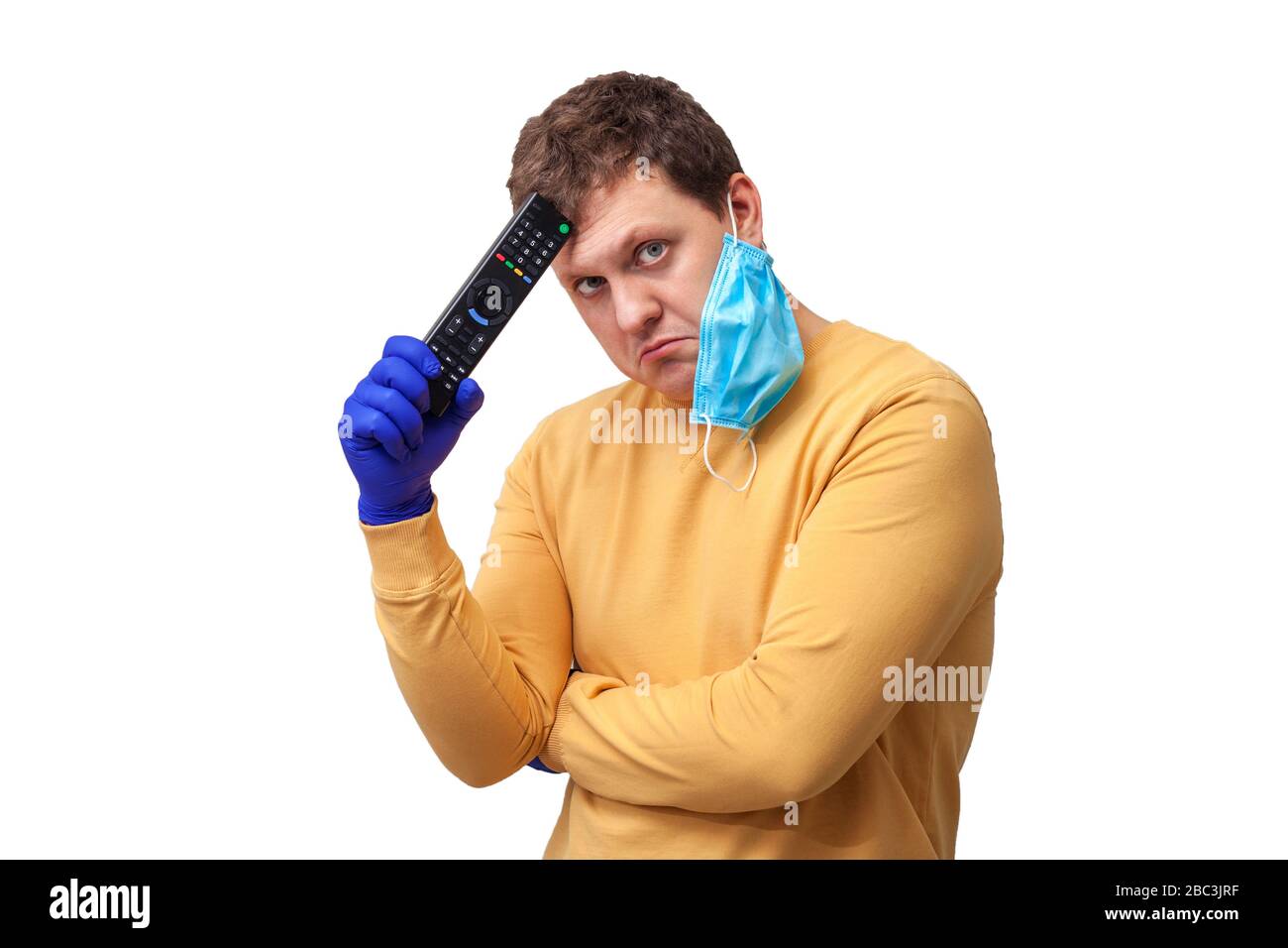 Sad man suit hi-res stock photography and images - Alamy