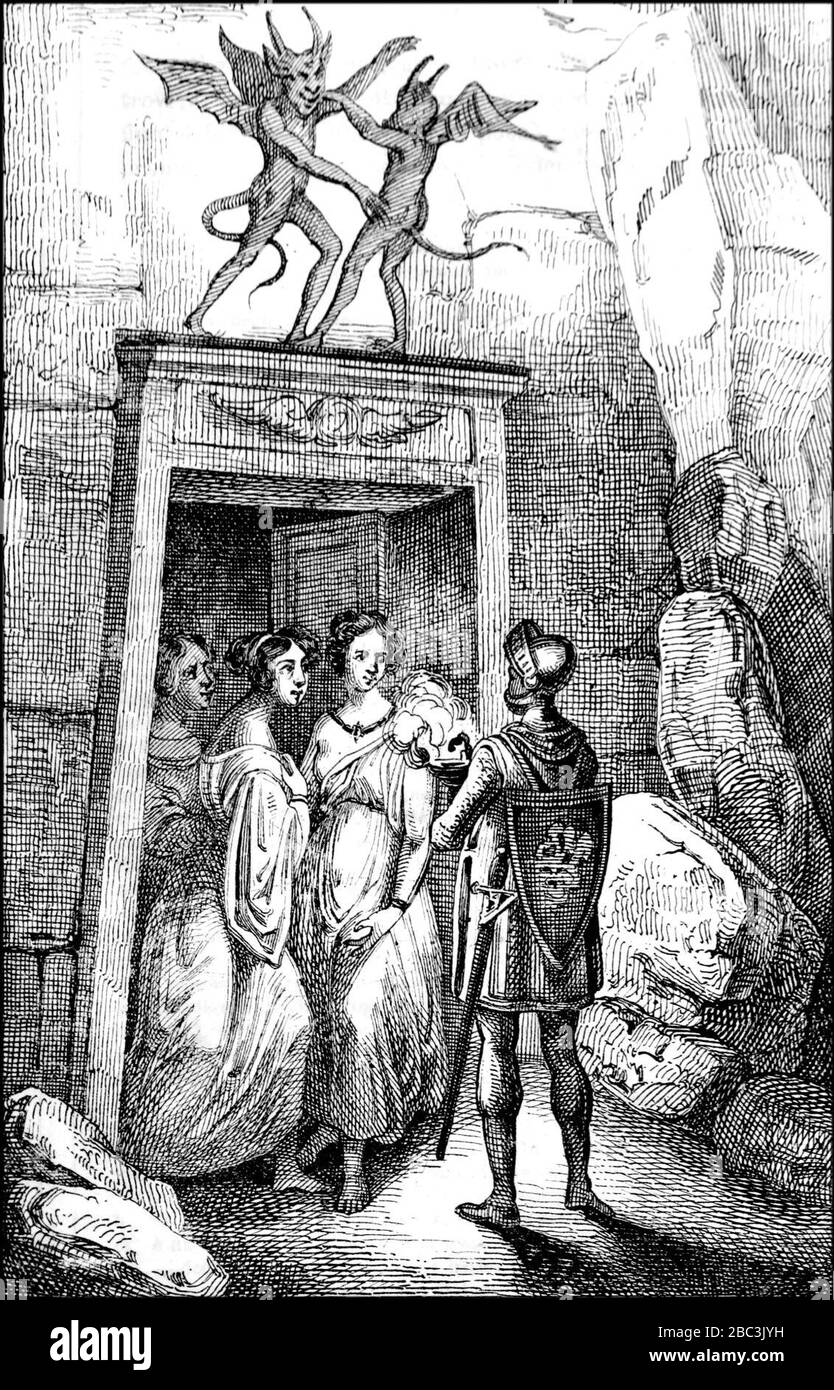 Guerino detto il Meschino p0319 Stock Photo - Alamy