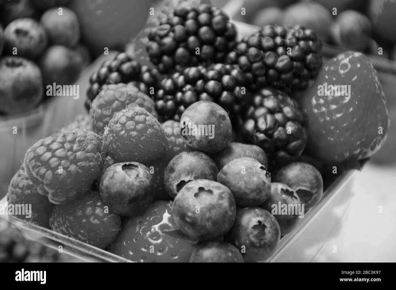 Summer diet fresh fruits Black and White Stock Photos & Images - Alamy