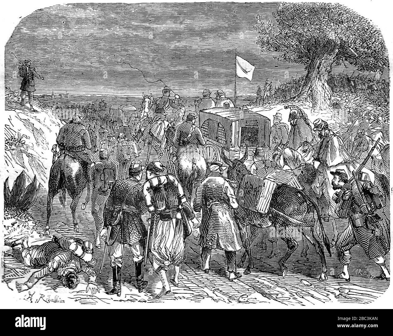 Bataille de sedan 1870 Black and White Stock Photos & Images - Alamy