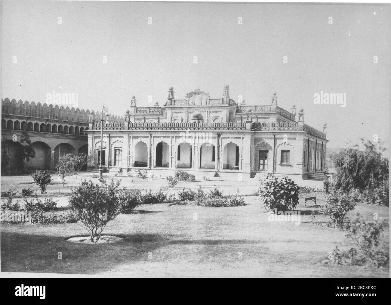Guest-house - Fort in Rampur, Uttar Pradesh (c. 1911 Stock Photo - Alamy