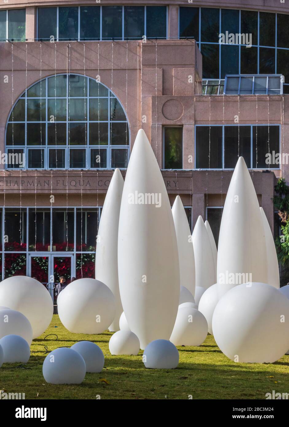 Christmas lights at Dorothy Chapman Fuqua Conservatory at Atlanta ...