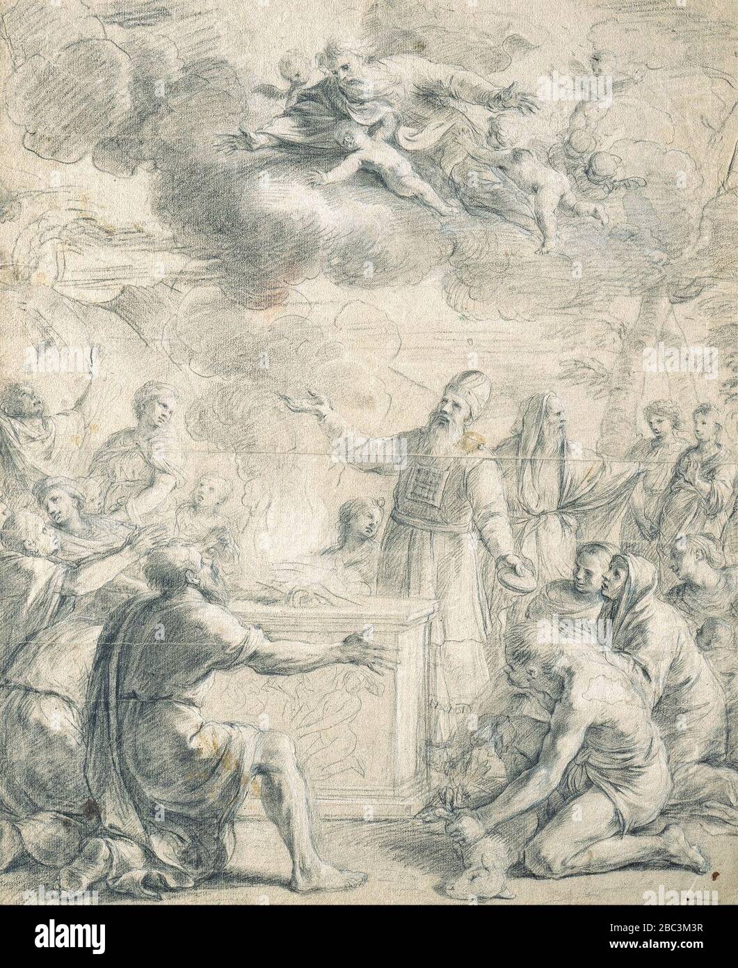 Guglielmo Cortese, known as Borgognone, (Guillaume Courtois) - Aaron ...