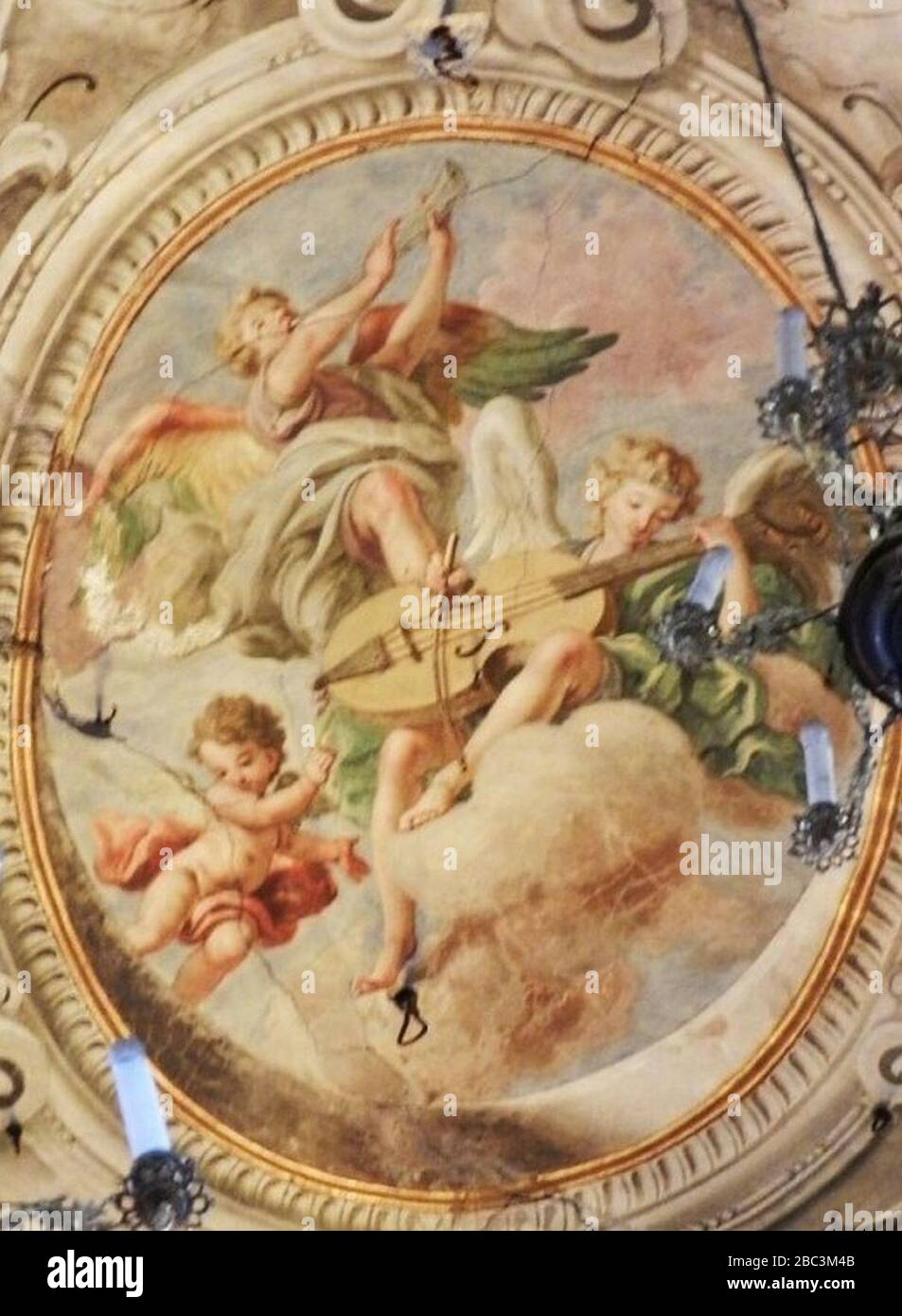 Guglielmo Borremans - Angels playing music Stock Photo - Alamy