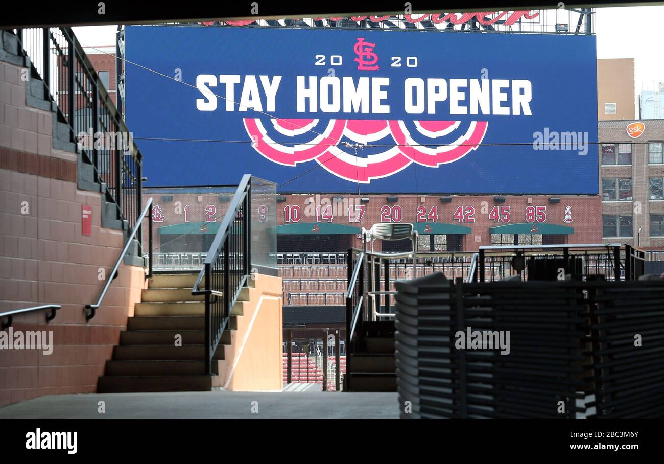 Busch stadium scoreboard High Resolution Stock Photography and Images ...